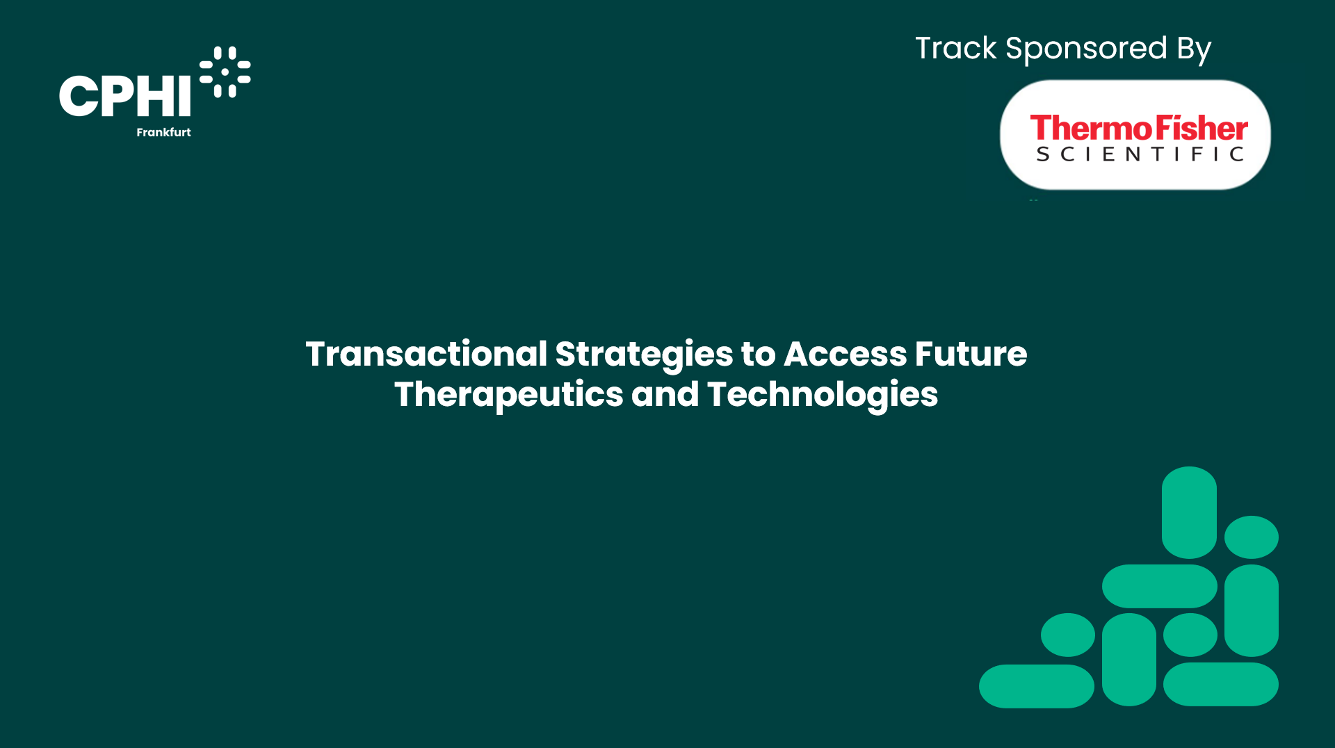 Transactional Strategies to Access Future Therapeutics and... | CPHI Online